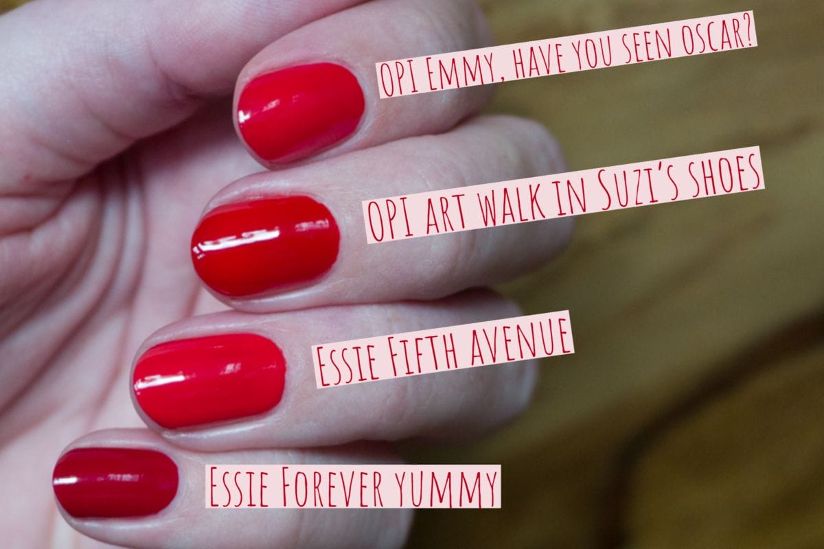 Swatches of the OPI Fall/Winter 2021 collection ("Downtown LA") - Noae ...
