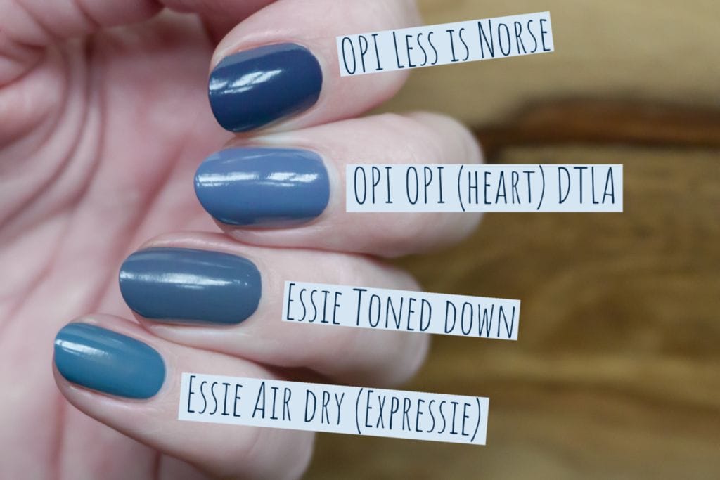 Swatches of the OPI Fall/Winter 2021 collection ("Downtown LA") - Noae ...