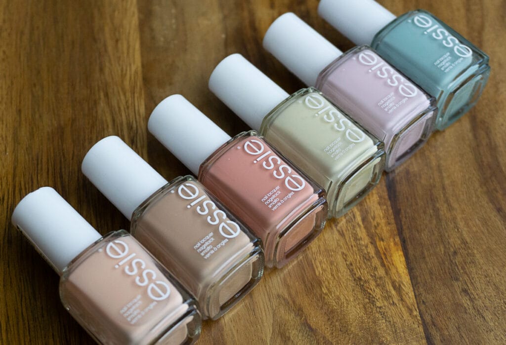 Essie Spring 2022 swatches ('Flight of fantasy') - Noae Nails