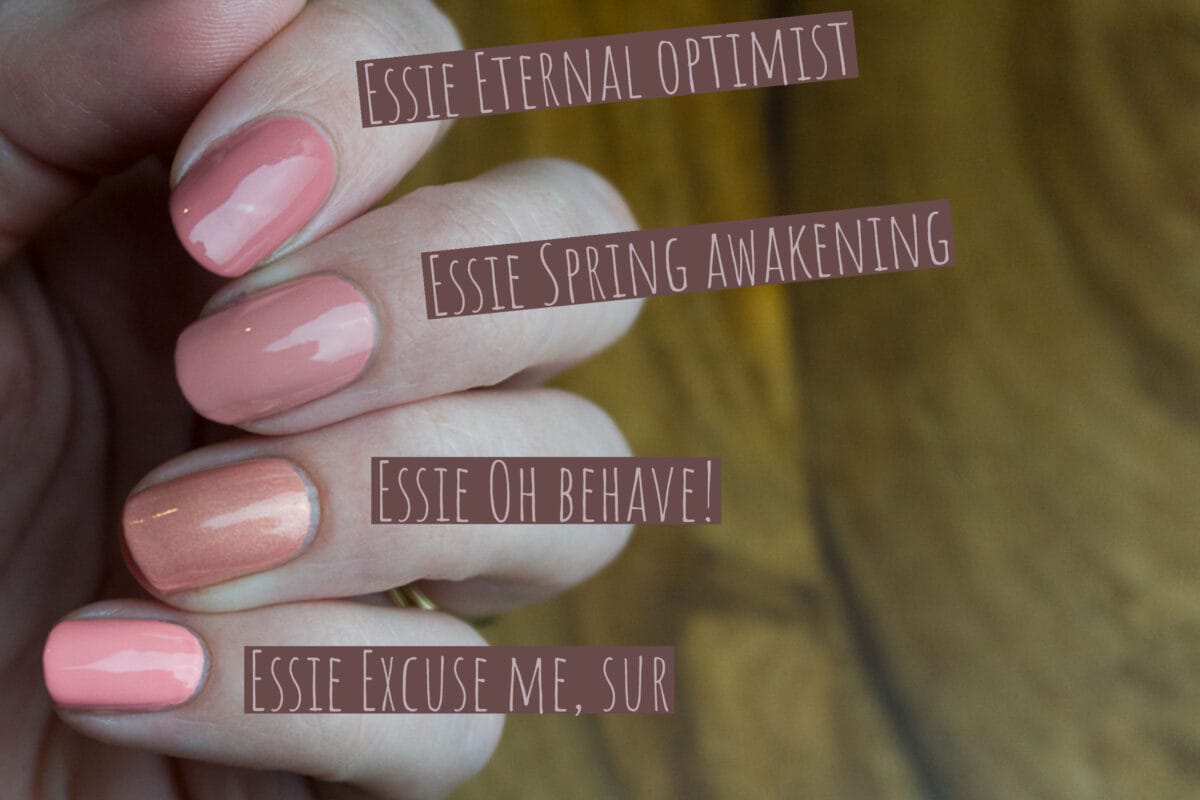 Essie Spring 2022 swatches ('Flight of fantasy') - Noae Nails