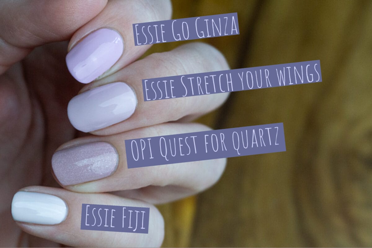 Essie Spring 2022 swatches ('Flight of fantasy') - Noae Nails