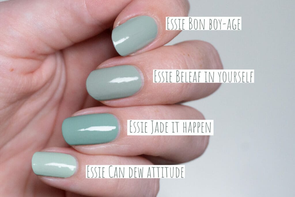 Swatches of Essie Beleaf in yourself (Fall 2021/2022) - Noae Nails