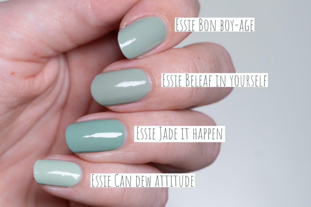 Swatches of Essie Beleaf in yourself (Fall 2021/2022) - Noae Nails