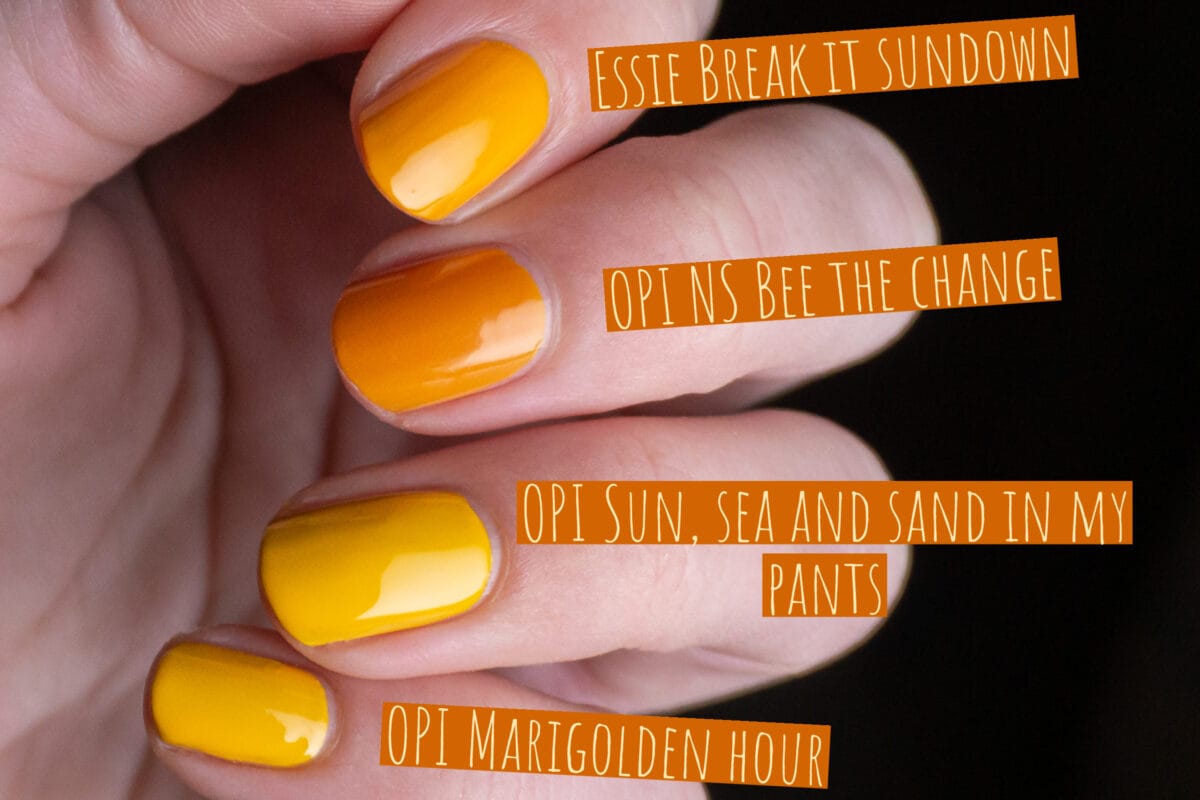 Swatches of OPI Nature strong Spring 2023 (Even more flowerful) - Noae Nails