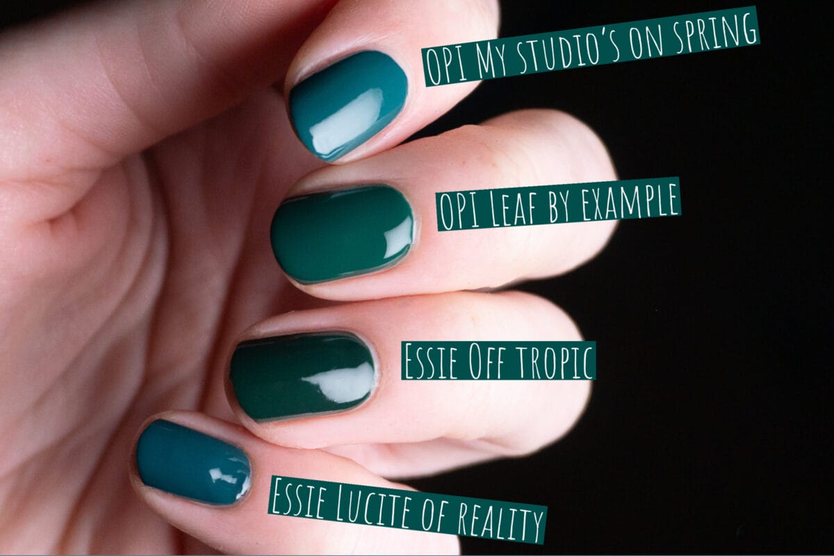 Swatches of OPI Nature strong Spring 2023 (Even more flowerful) - Noae ...