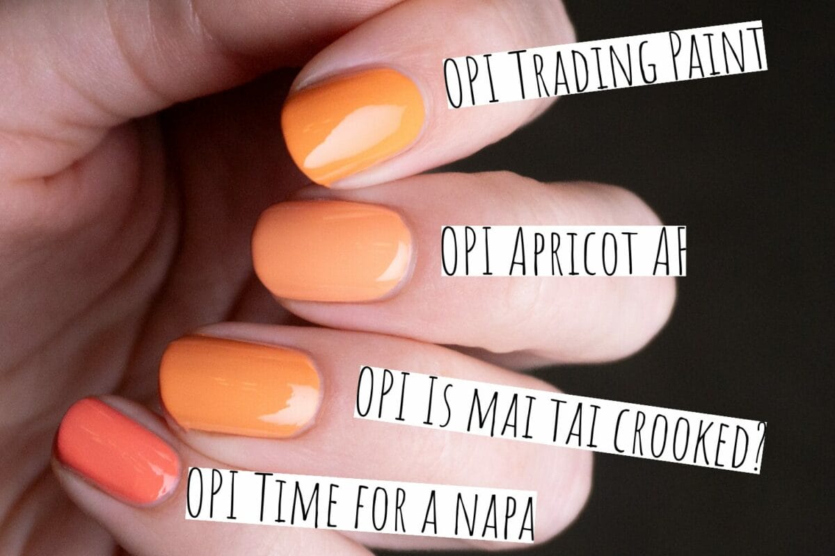 Swatches of the OPI Spring 2024 'Your way' collection - Noae Nails