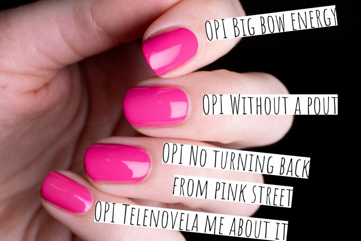 Swatches of the OPI Spring 2024 'Your way' collection - Noae Nails