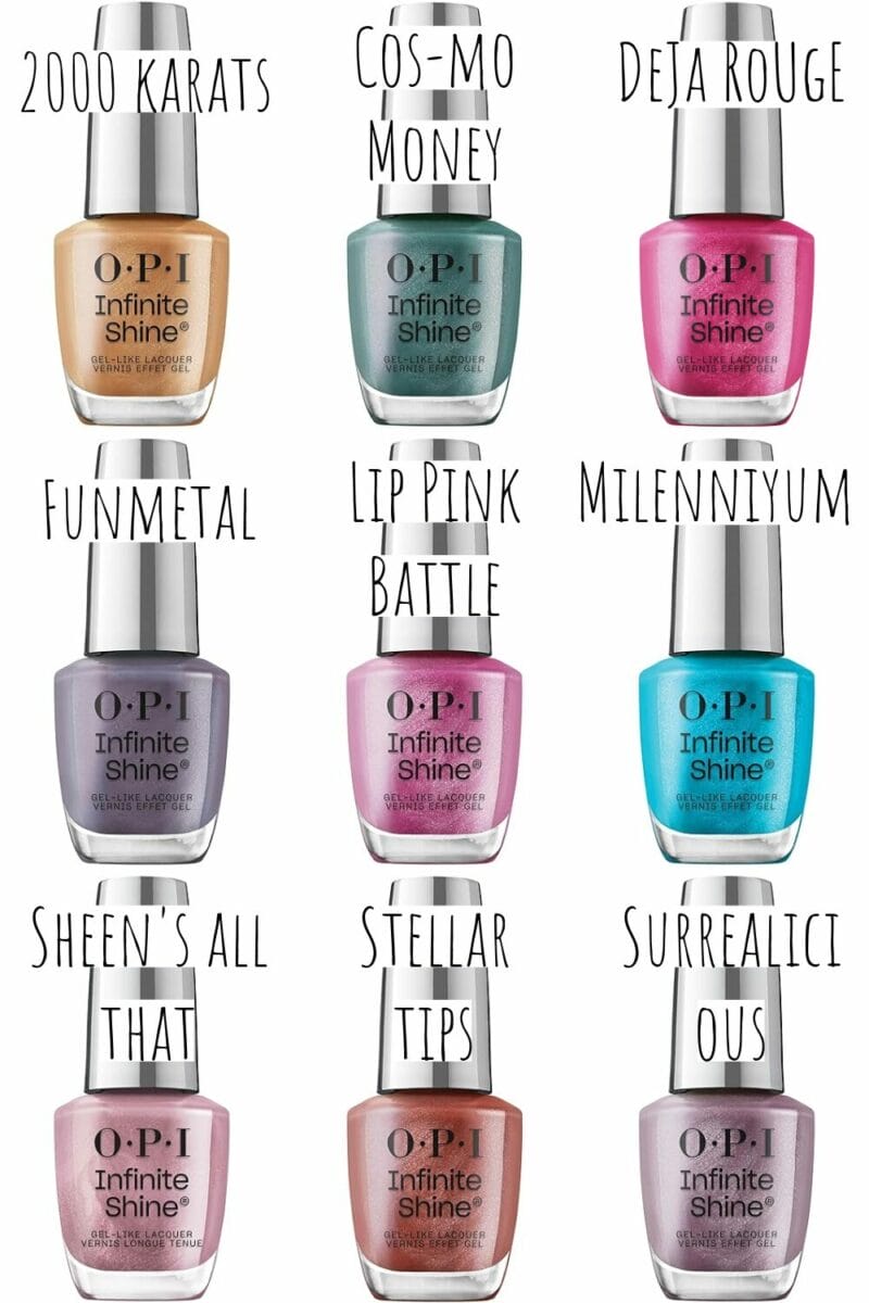 OPI Fall 2024 ('Metallic mega mix') - Noae Nails